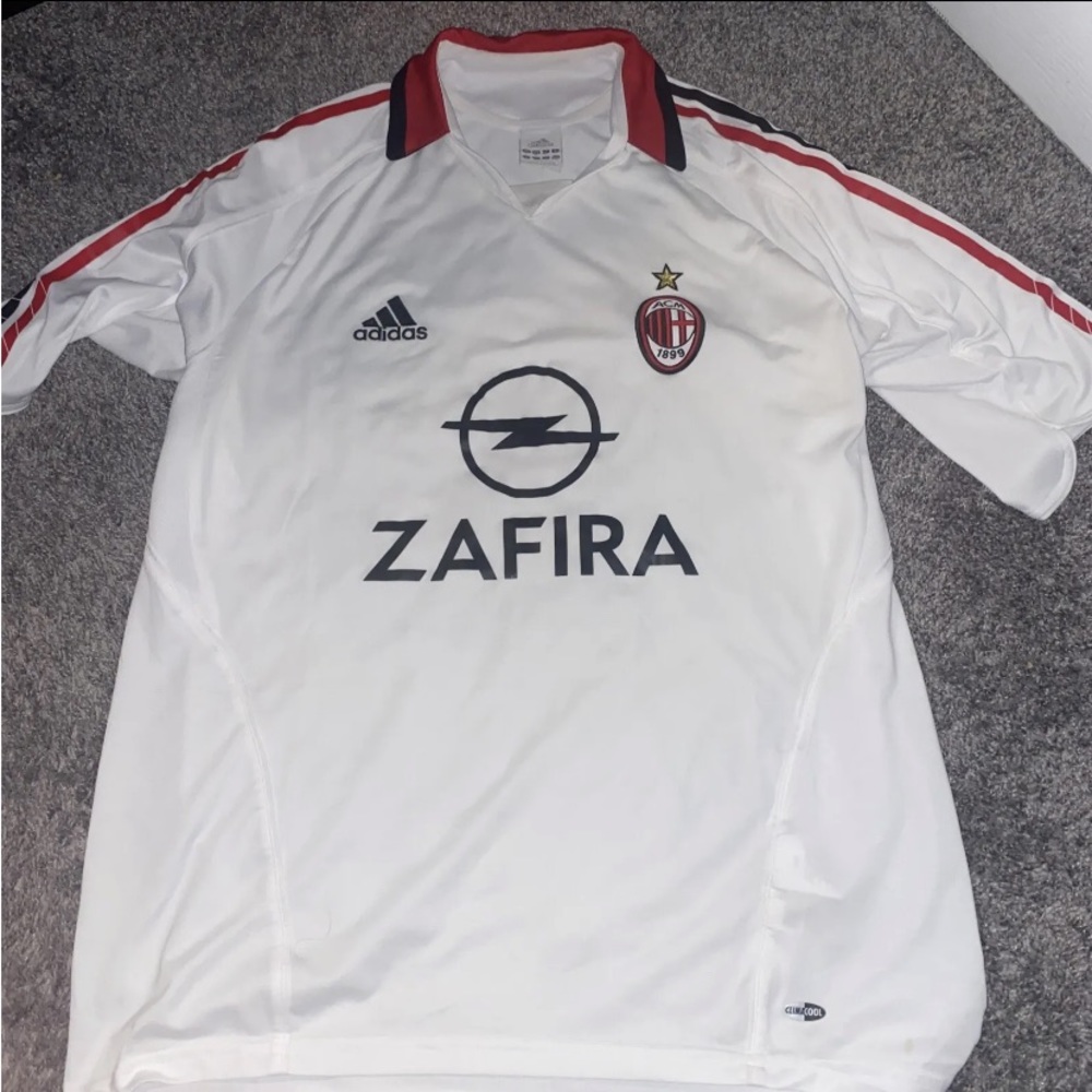 Ac Milan Vintage Jersey Size L - Gem